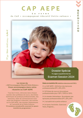 L'épreuve EP1 du CAP AEPE